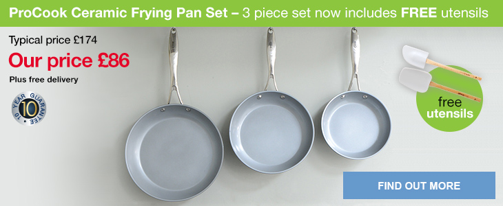 Frying Pans - non stick fry pans and stainless steel frying pans - ProCook